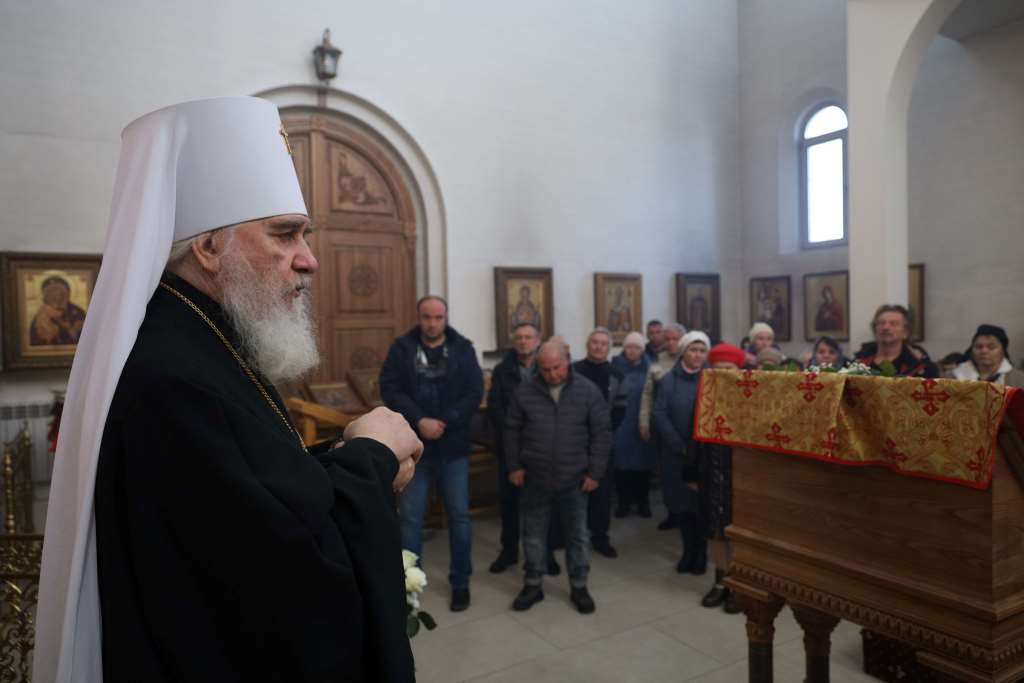Архиерейское богослужение в храме свят. Николая села Жилетово